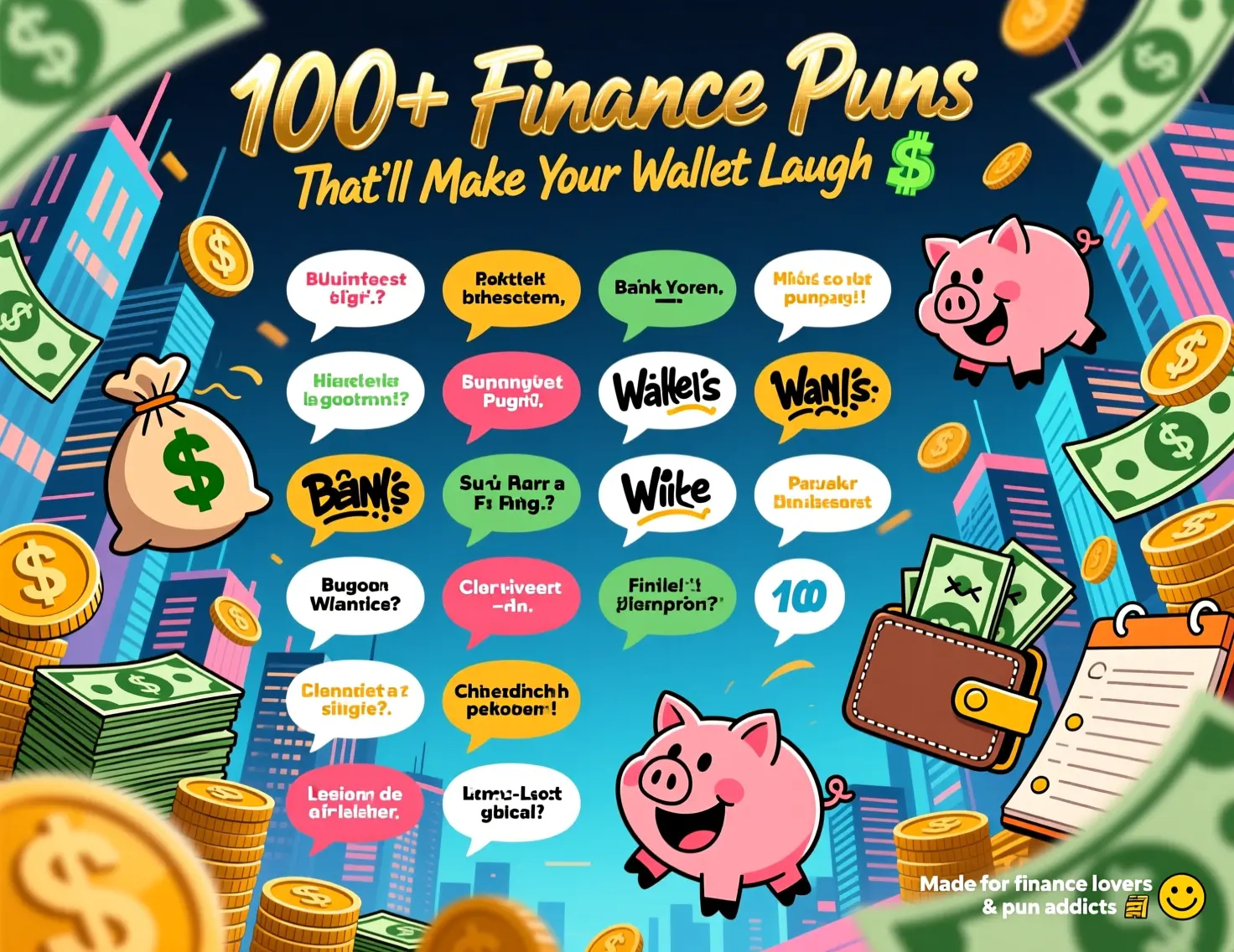 100+ Finance Puns That’ll Make Your Wallet Laugh 💸
