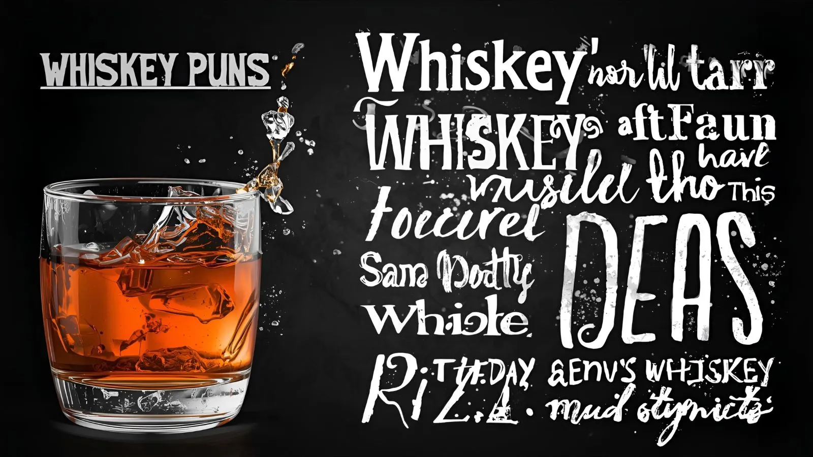450+Whiskey Puns That Are Neat and On the Rocks